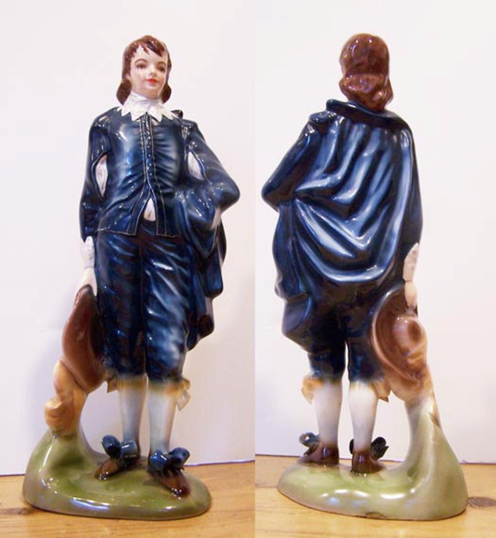 Blue Boy Figurine, Florence Ceramics, Pasadena California, 1950s ...