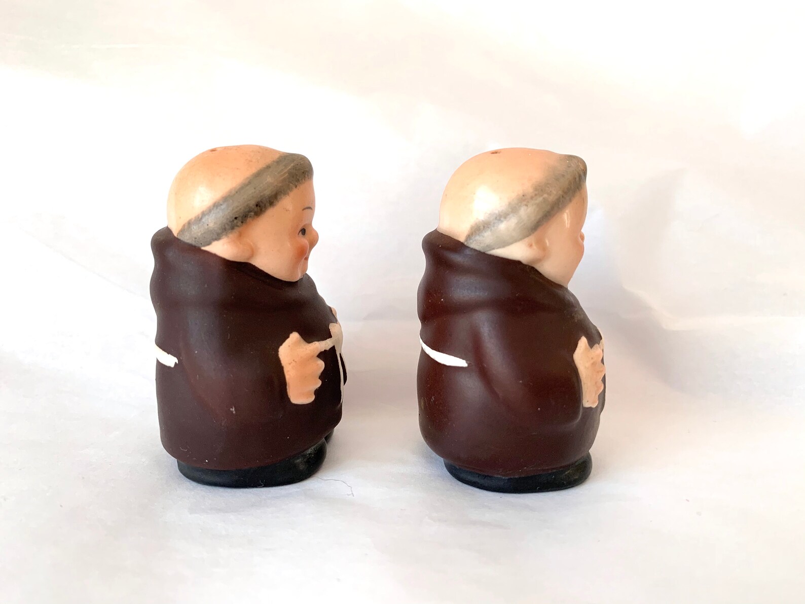 Goebel Monks Salt Pepper Shaker Friar Tuck West Germany - Etsy