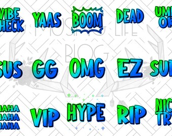 Twitch Basic Emotes - Etsy