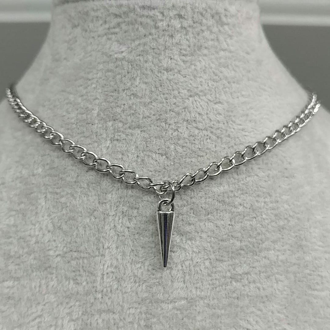 Spike Necklace Kpop Demon Hunters Necklace Non-tarnish Stainless-steel ...