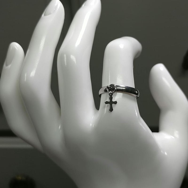 Dangle Charm Ring - Etsy
