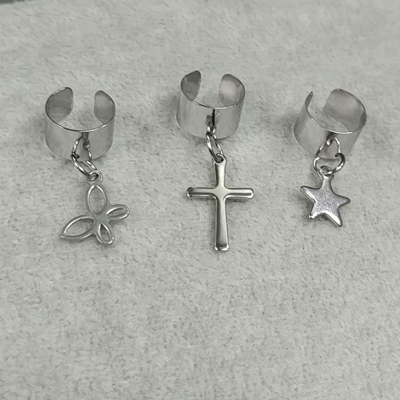 Cross Ear Cuff - Etsy