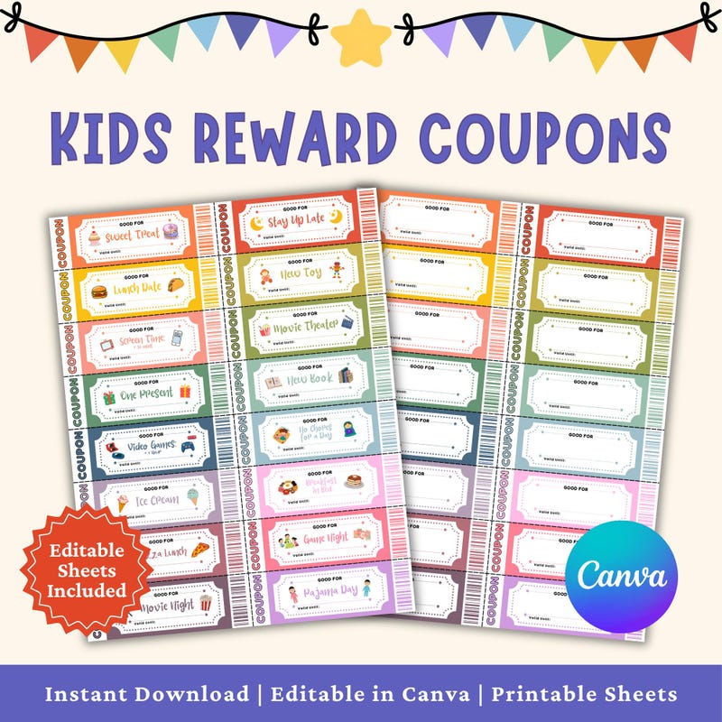 Reward Coupons - Etsy