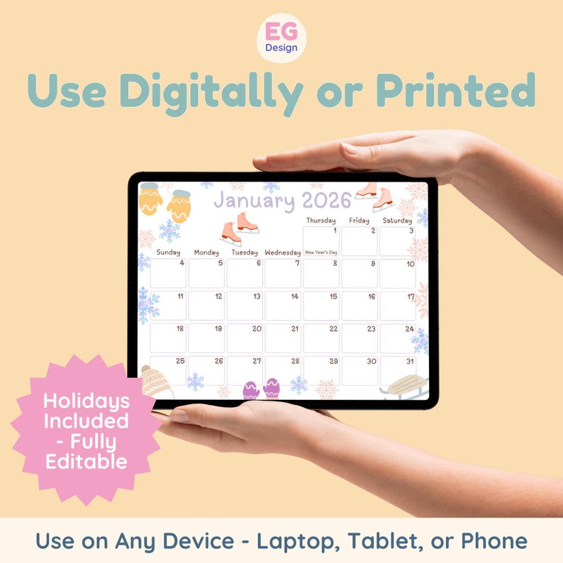 2025 2026 School Year Calendar Printable, Classroom August to July ...