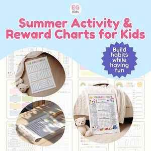 Children Summer Routines, Summer Calendar, Kids Reward Charts, Reading ...
