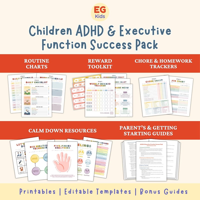 Adhd Learning Stickers - Etsy