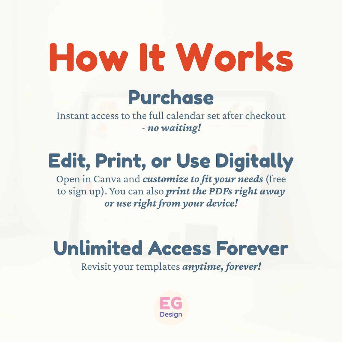 2025 2026 School Year Calendar, Academic Monthly Planner, Editable ...