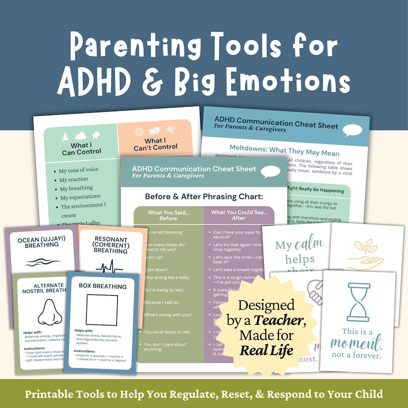 Adhd Parenting Toolkit - Etsy