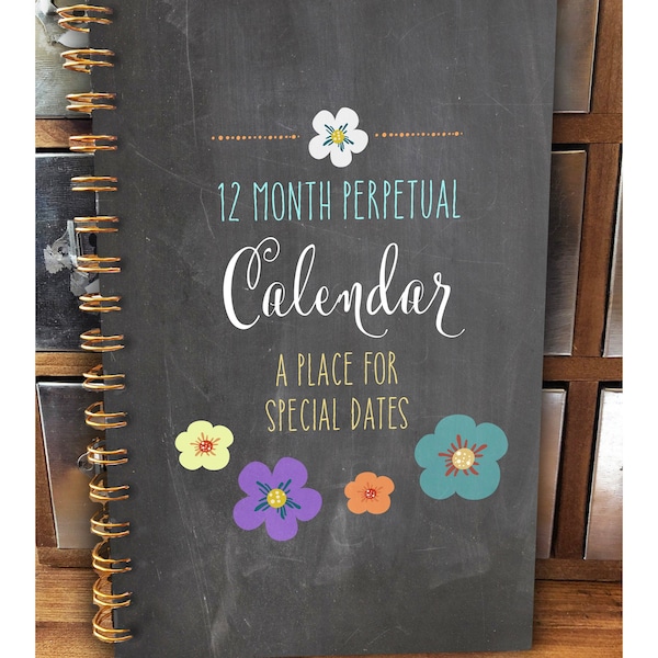 Chalk Calendar - Etsy