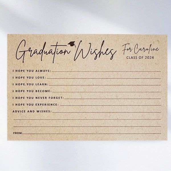 Graduation Notes for the Graduate - Etsy