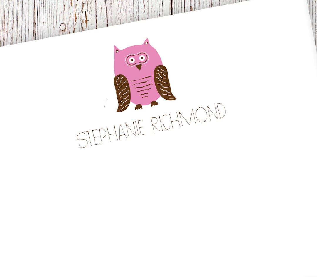 Owl Notepad, Personalized Christmas Teacher Gift, Fun Owl Theme - Etsy