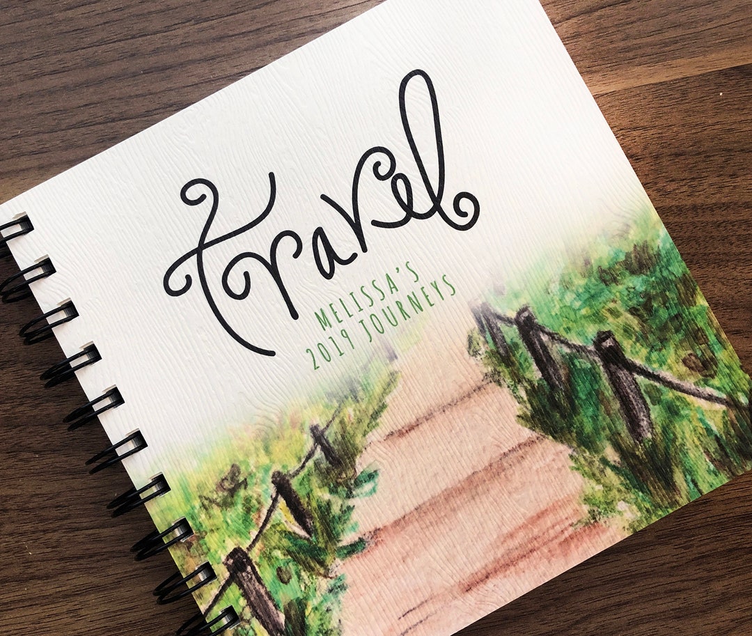 Travel Journal, Personalized Travel Journal, Yearly Travel Journal ...