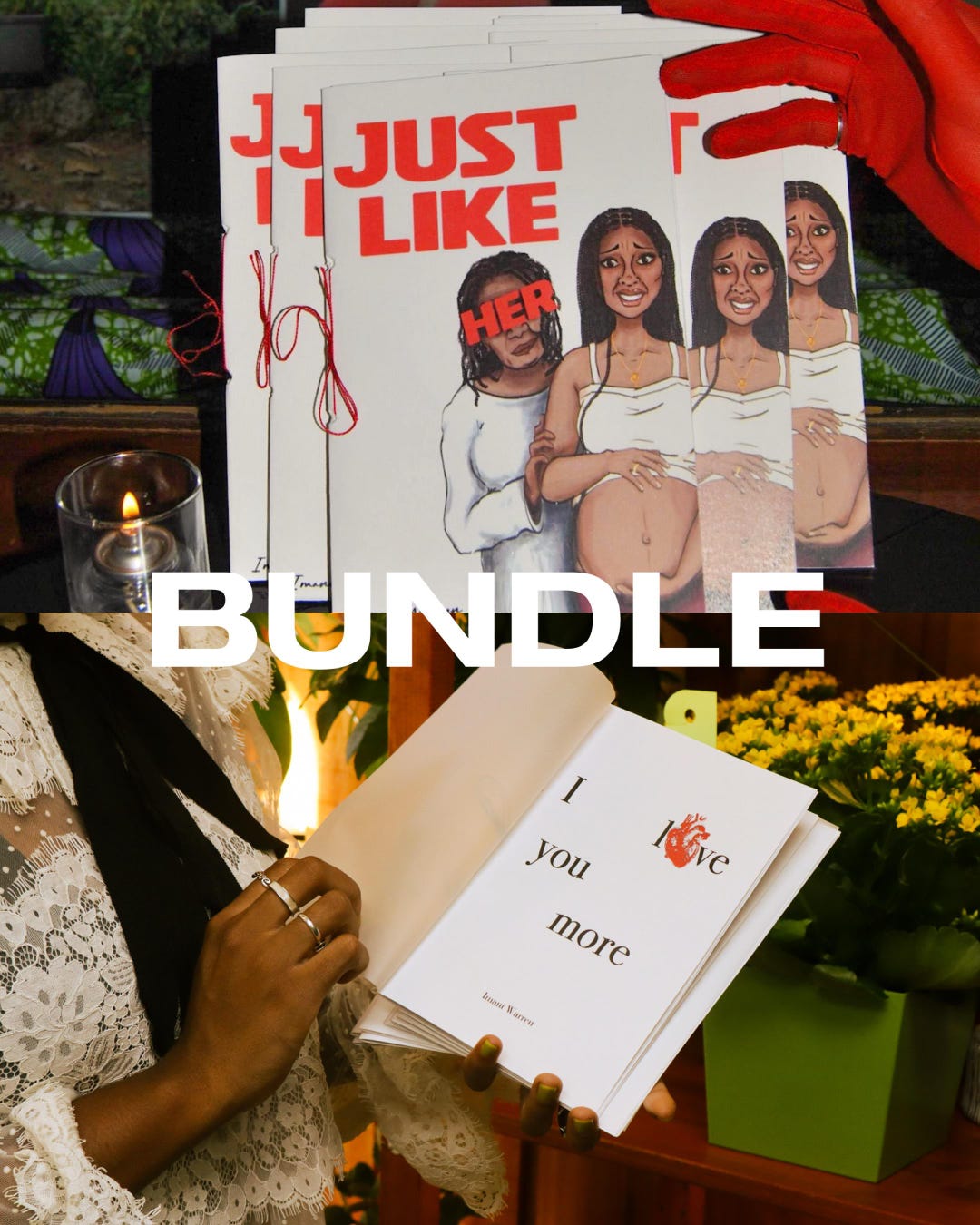 Chapbook Bundle - "i Love You More" & "just Like Her" - Etsy