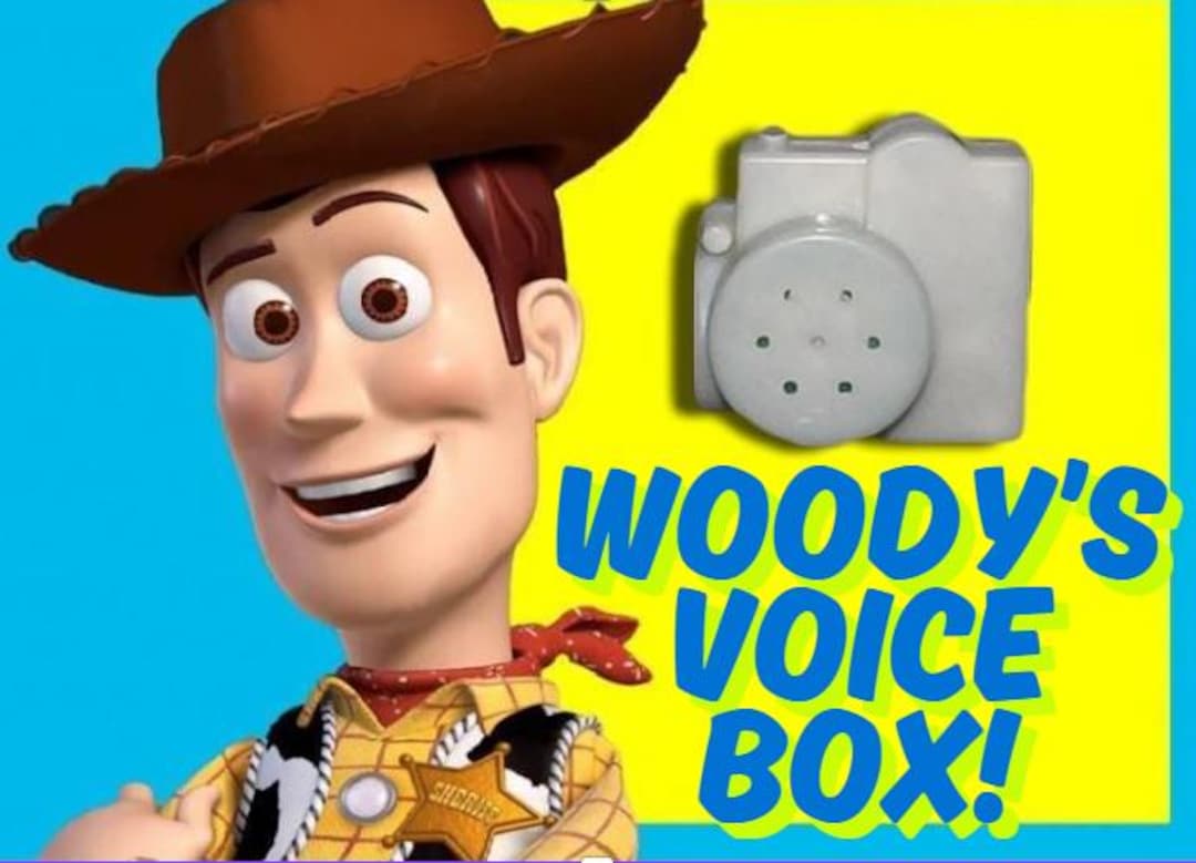 Toy Story Woody Pull String Voice Box Prop Replica for Dolls Screen ...