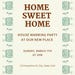 HOME SWEET HOME Invitation Template - Etsy