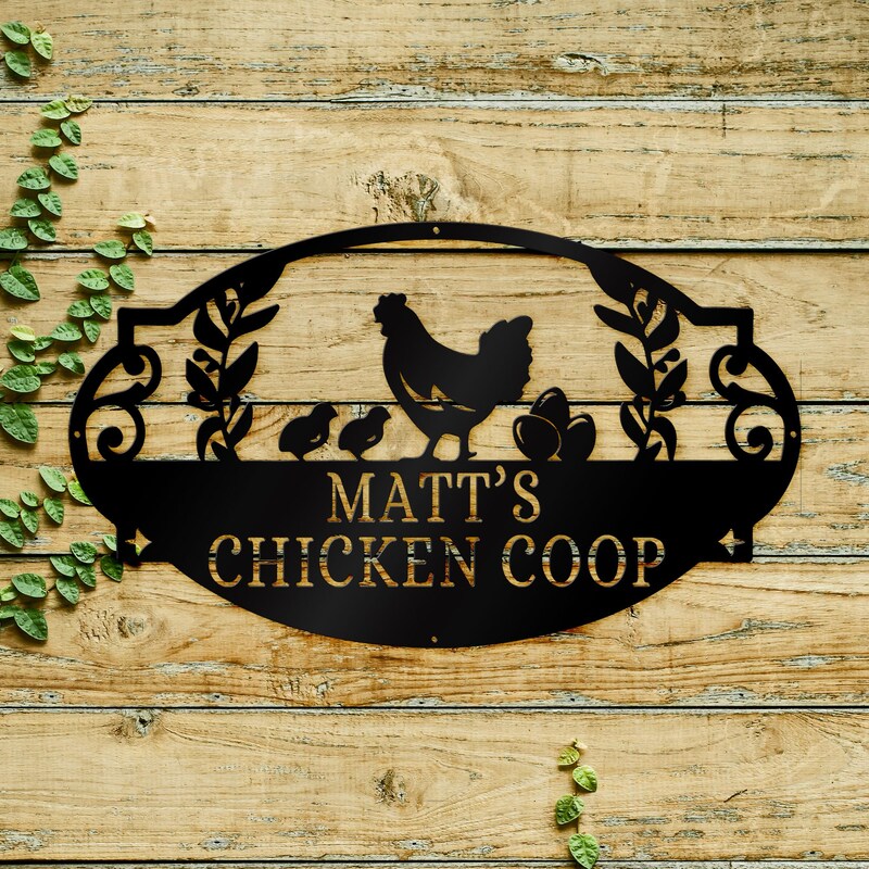 Chicken Coop Signs - Etsy