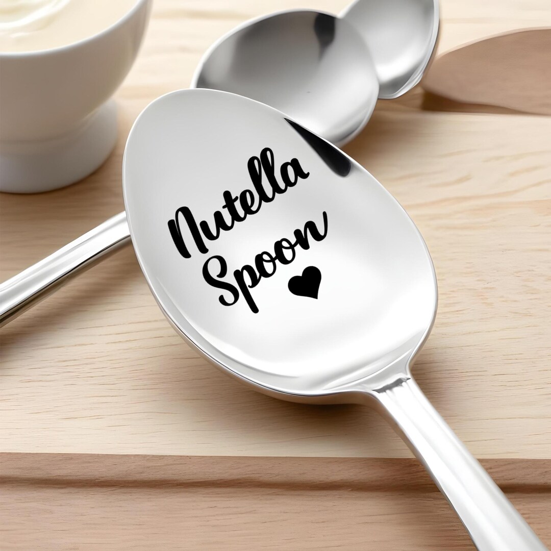 Nutella Spoon - Gift for Son - Christmas Special Gift - Unic Spoon ...