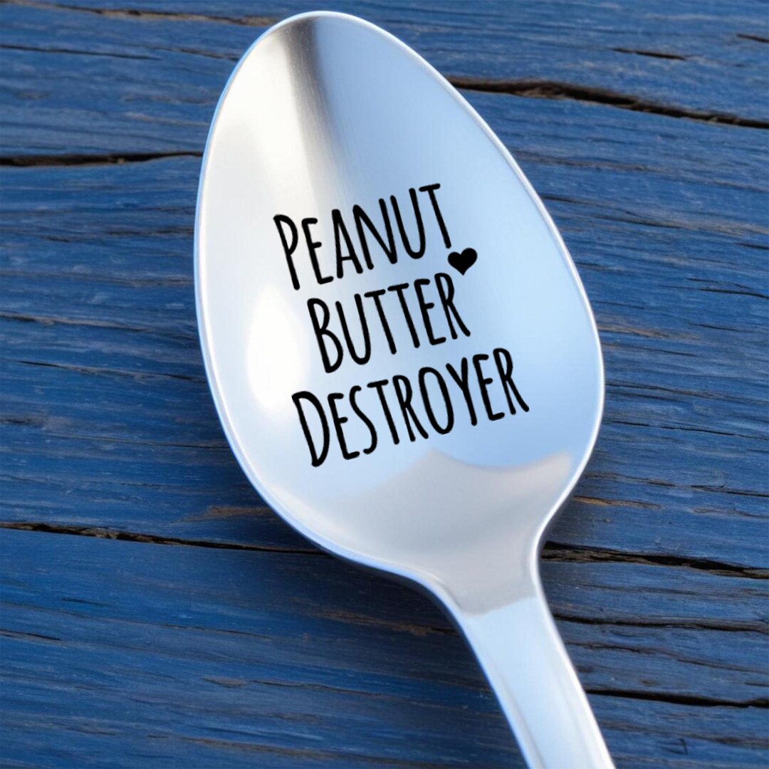 Peanut Butter Destroyer Spoon - Gift for Grandpa - Birthday Gift ...