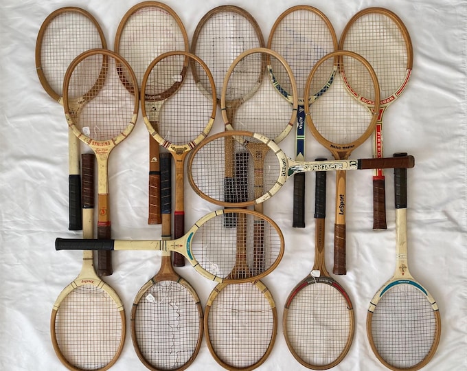 Vintage Tennis Rackets 1925/1970 - Etsy