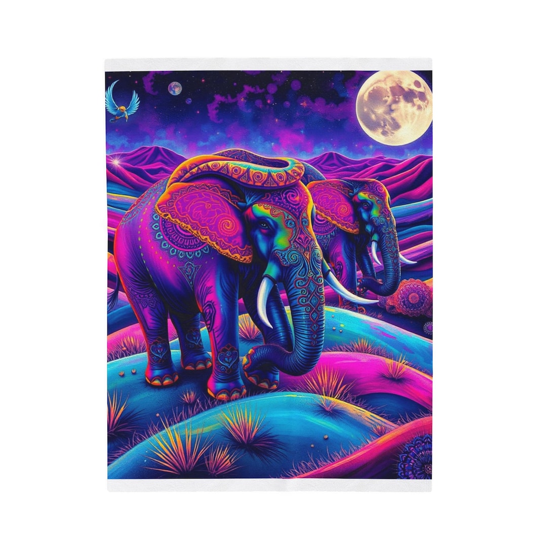The Psychedelic Octopus Experience Presents Elephants on a Psychedelic ...