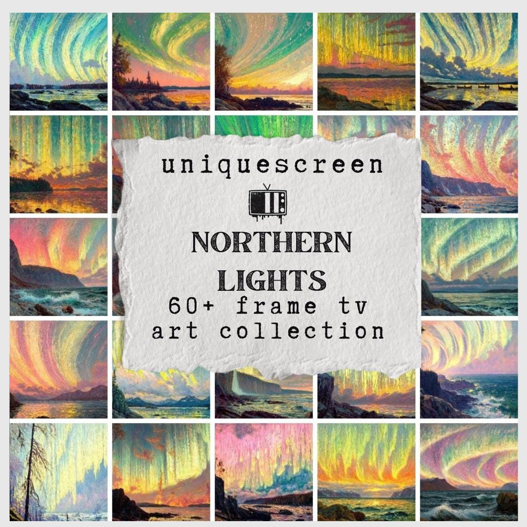 Samsung 4K Art Collection: 60+ Aurora Borealis Images for Frame TV ...