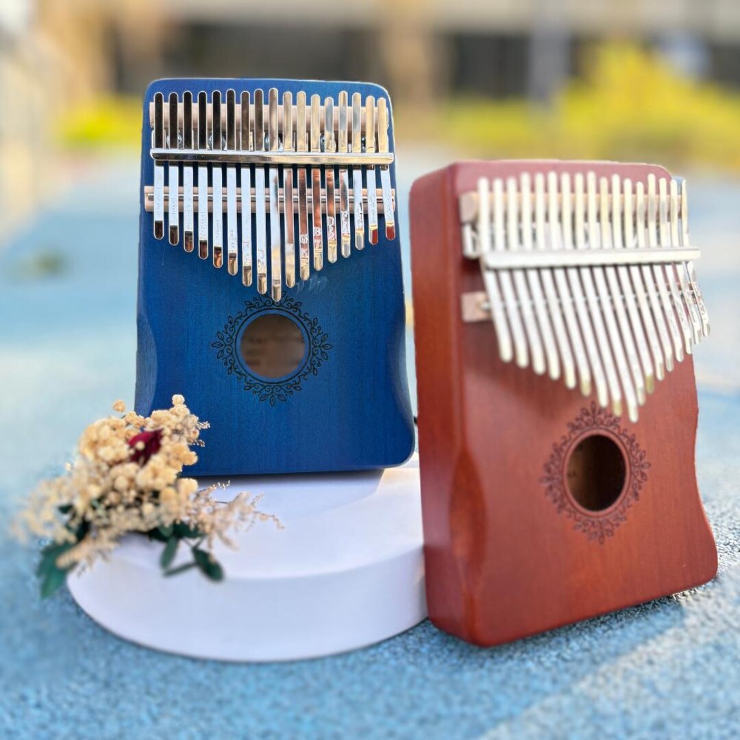 Handmade Kalimba for Beginners Musical Instruments 17 Keys Finger Piano ...