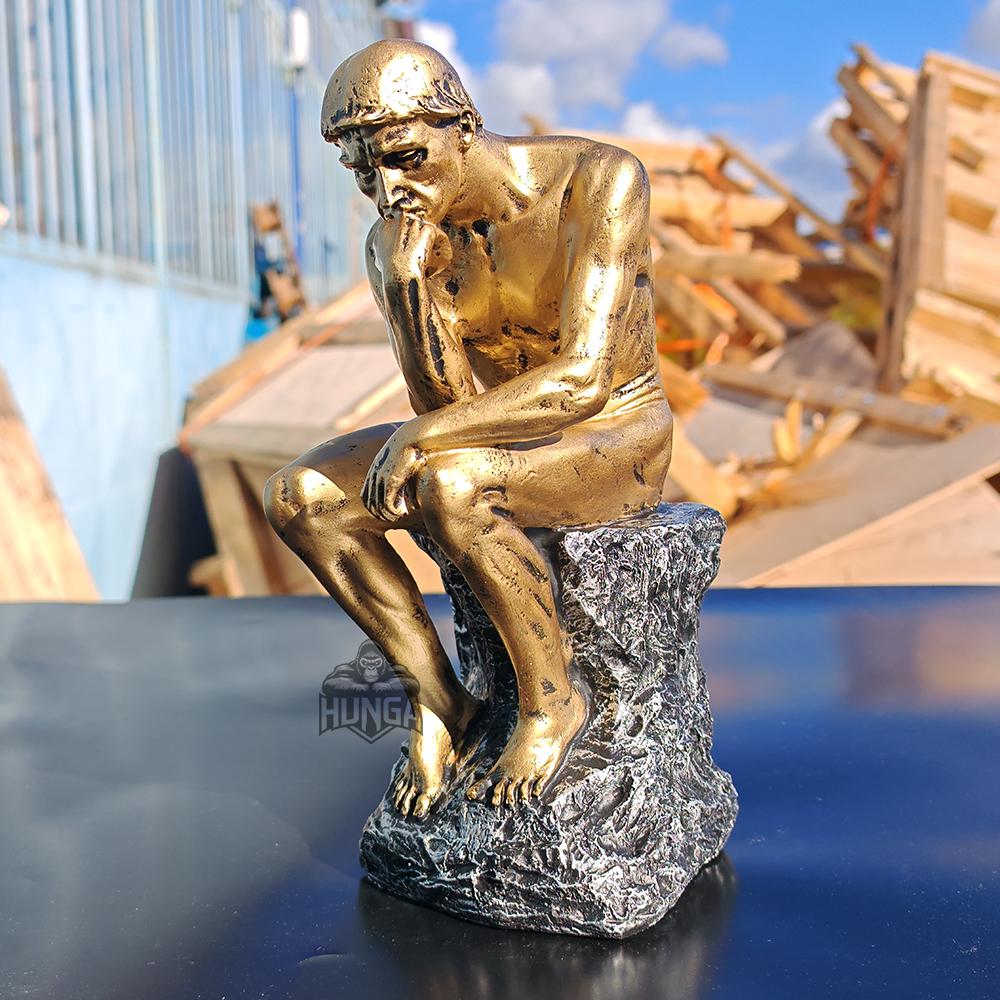 Thinking Man Sculpture Statue Decor Gift Home Decor Office Decor Art - Etsy