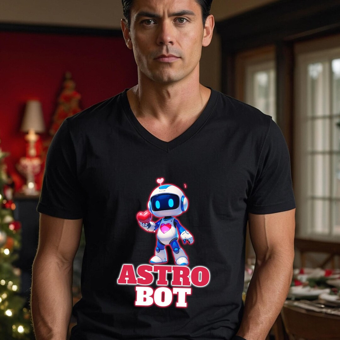 Valentine's Day Astro Bot Design: High-quality JPG, PNG, SVG Files for ...