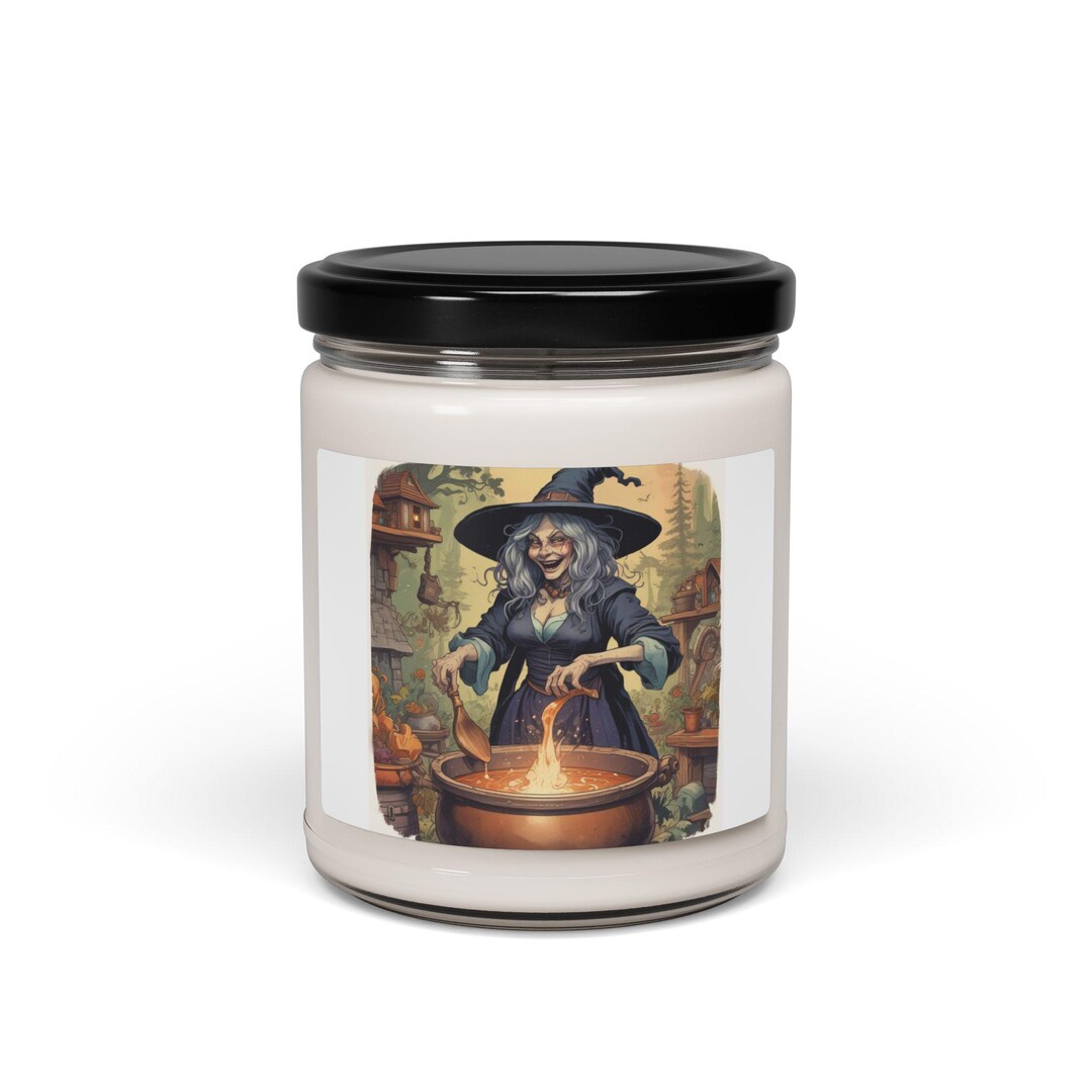 A Very Happy Witch Mixing up Her Favorite Brew - Etsy