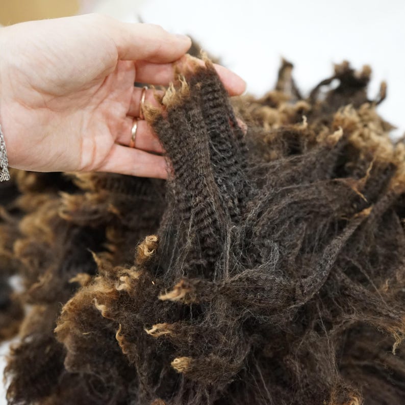 Australian Corriedale Fleece Coloured Wool, 250g, Greasy, Beautiful ...