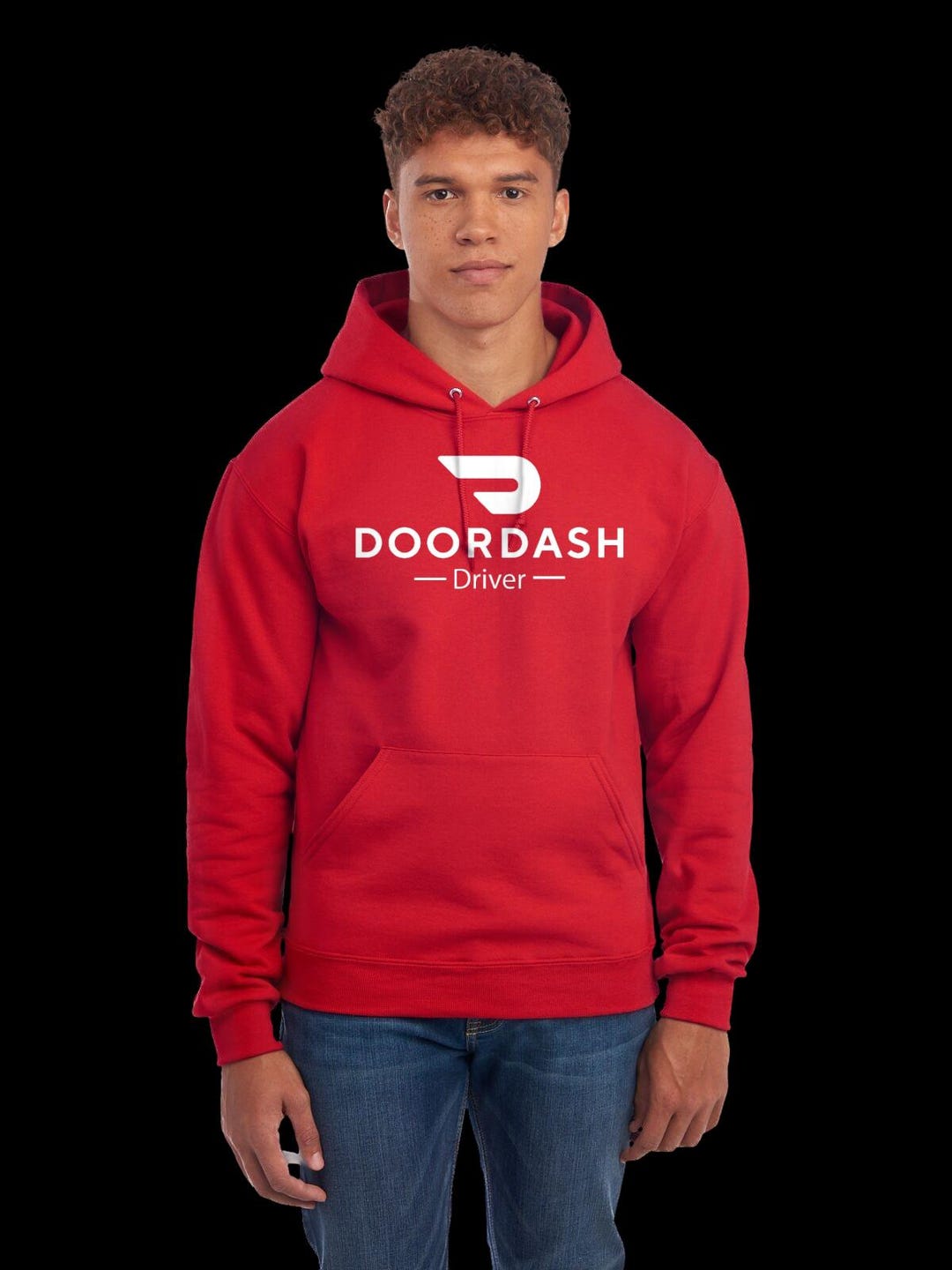 Doordash Delivery Driver 3M Reflective Custom Hoodie - Etsy