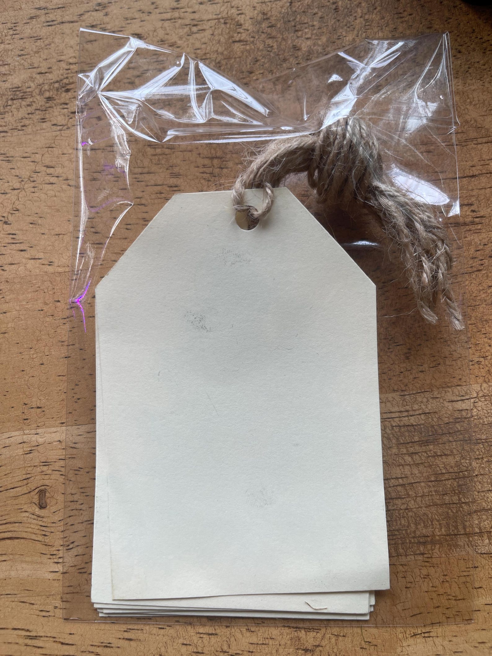 Christmas Tree Gift Tag With Jute. - Etsy