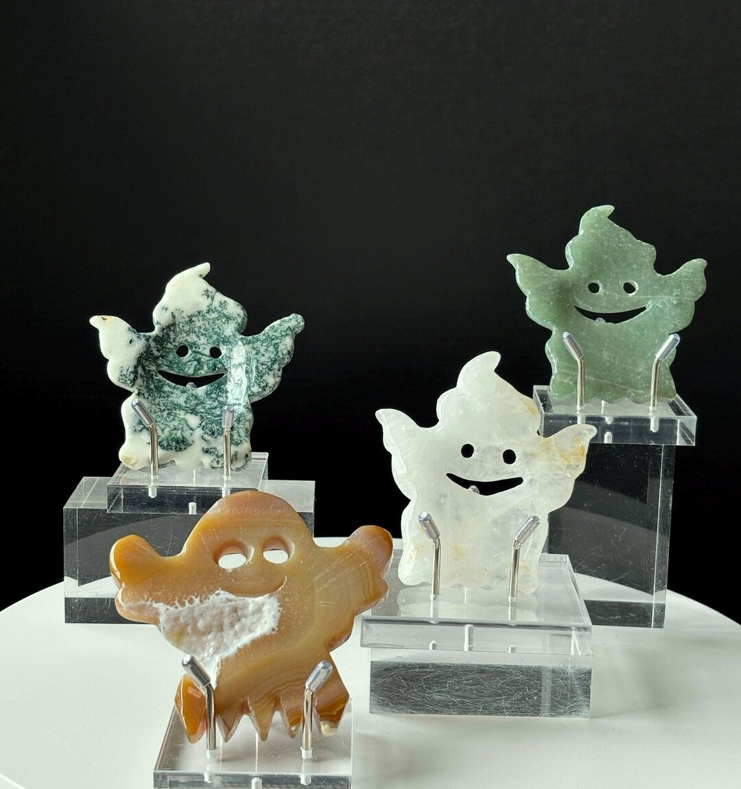 High Quality Crystal Ghost Carvings - Natural Crystal Carving - Home ...