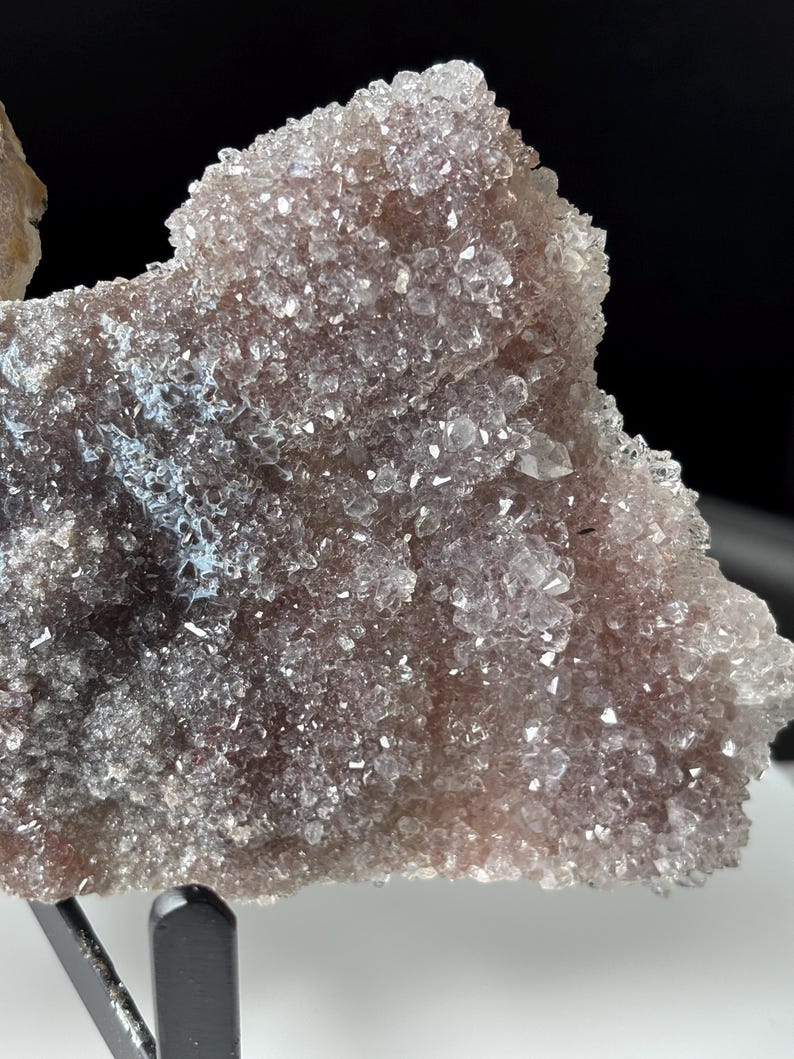 Top Grade Brazilian Zeolite on Stand: Rainbow Crystal Specimen ...