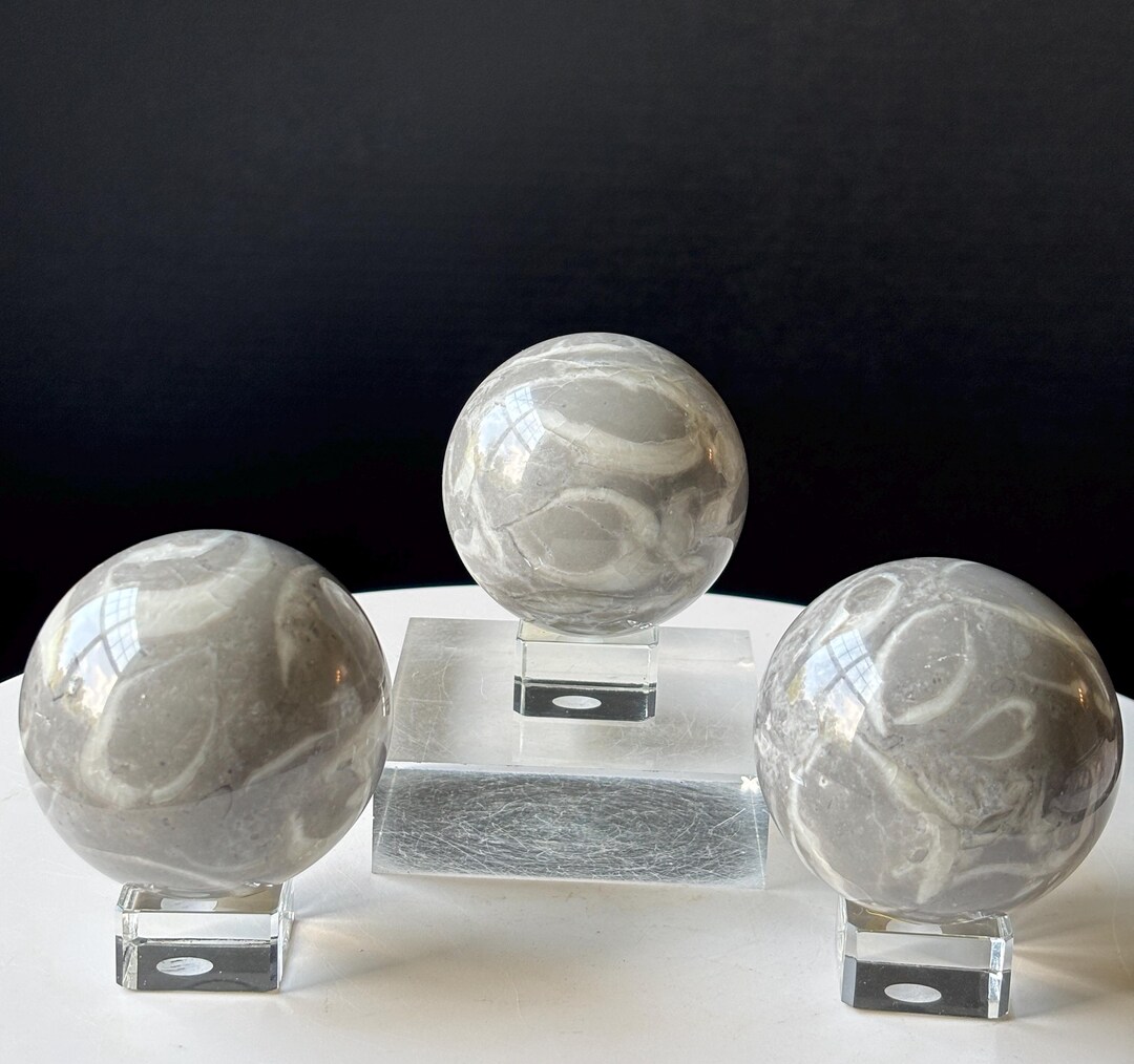Thousand Eye Jasper Crystal Sphere: Home Decor Stone Ball - Etsy