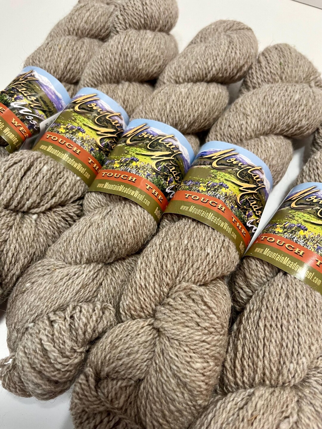 5 Skeins Merino-bison Blend Yarn in Sand - Etsy