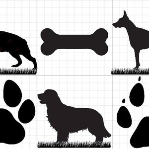 Dog Bundle SVG Files Digital Cutting Files Download - Etsy