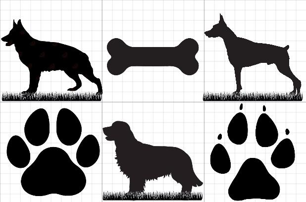 Dog Bundle SVG Files Digital Cutting Files Download - Etsy