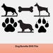 Dog Bundle SVG Files Digital Cutting Files Download - Etsy