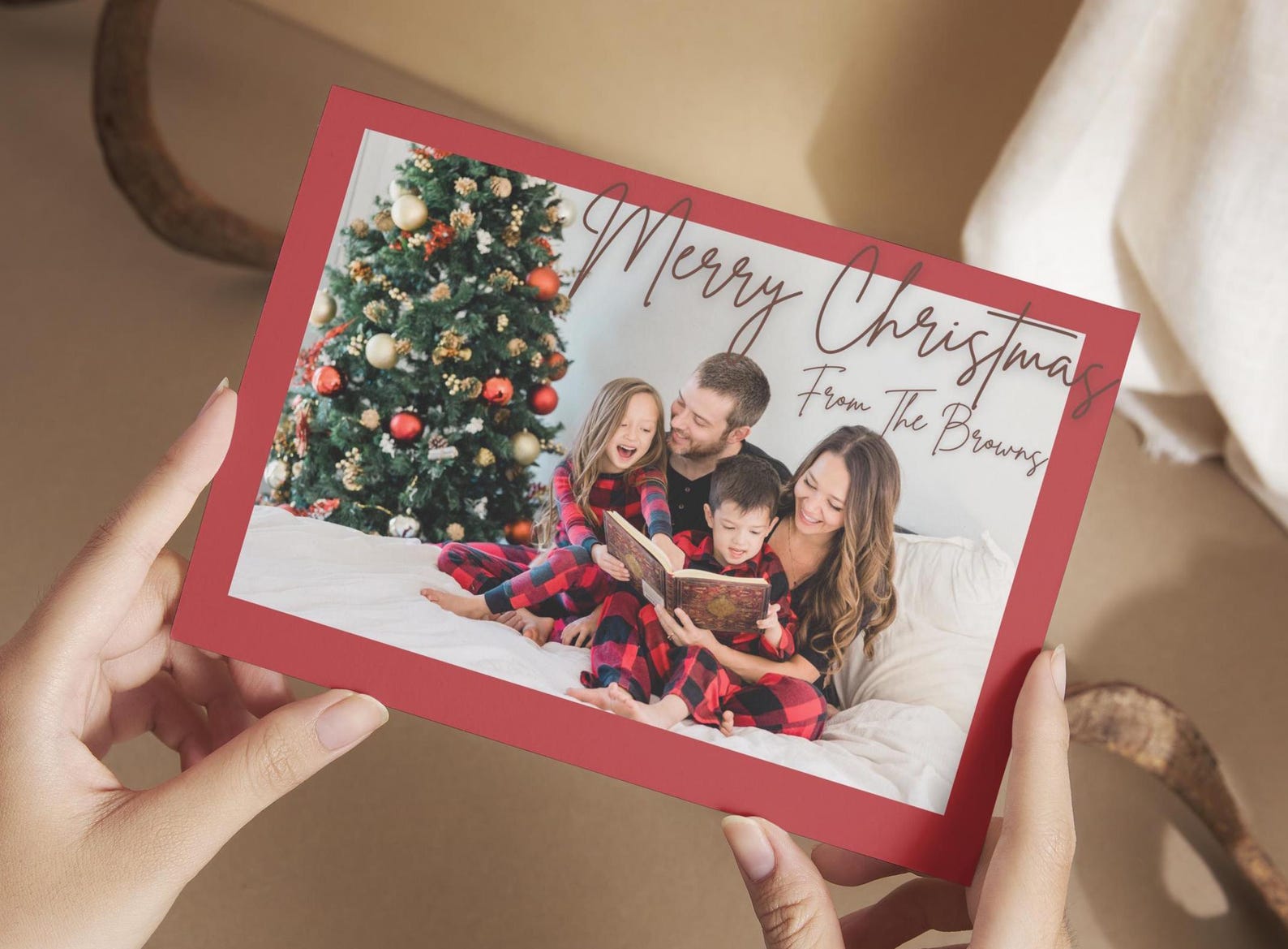 Merry Christmas Cards, Family Photo Christmas Cards, Christmas Card ...