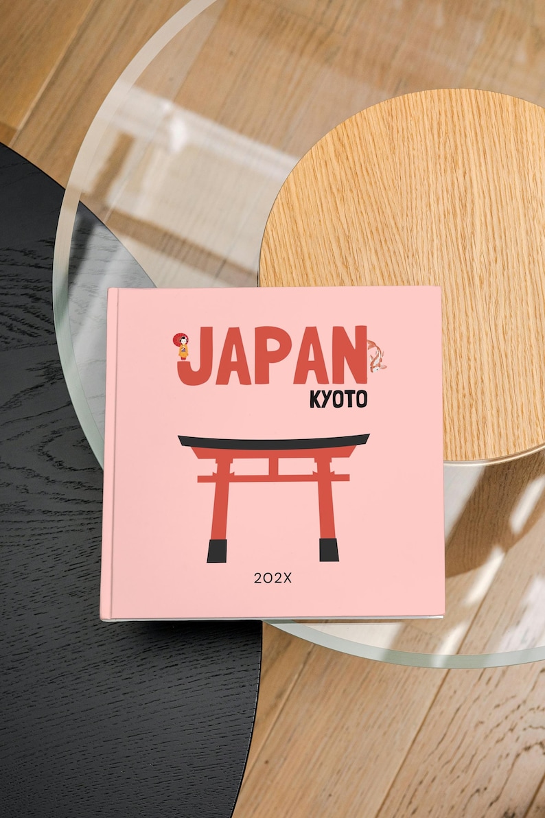 Kyoto Photobook Template - Japan Coffee Book - Etsy