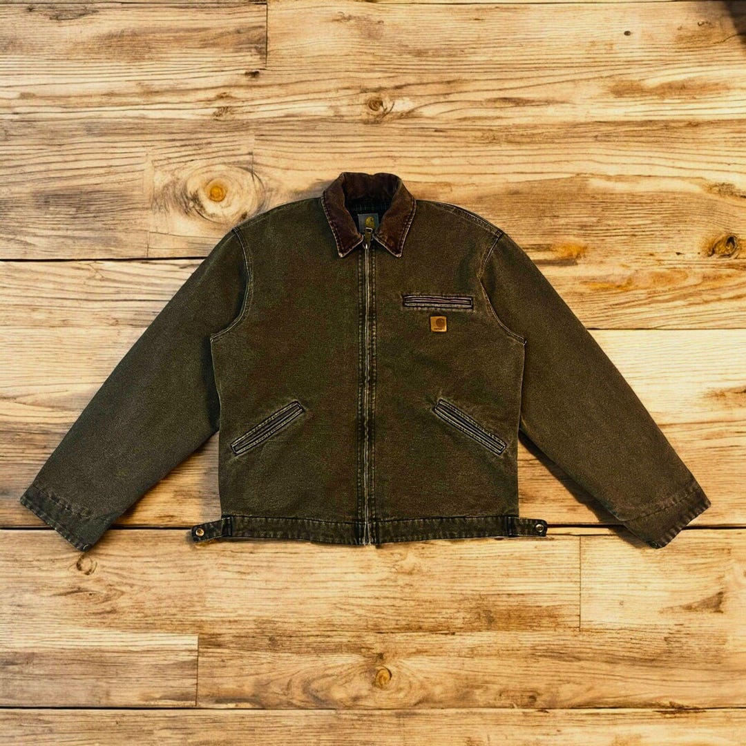 Carharttt J97 MOS Moss Detroit Work Jacket Replica - Etsy