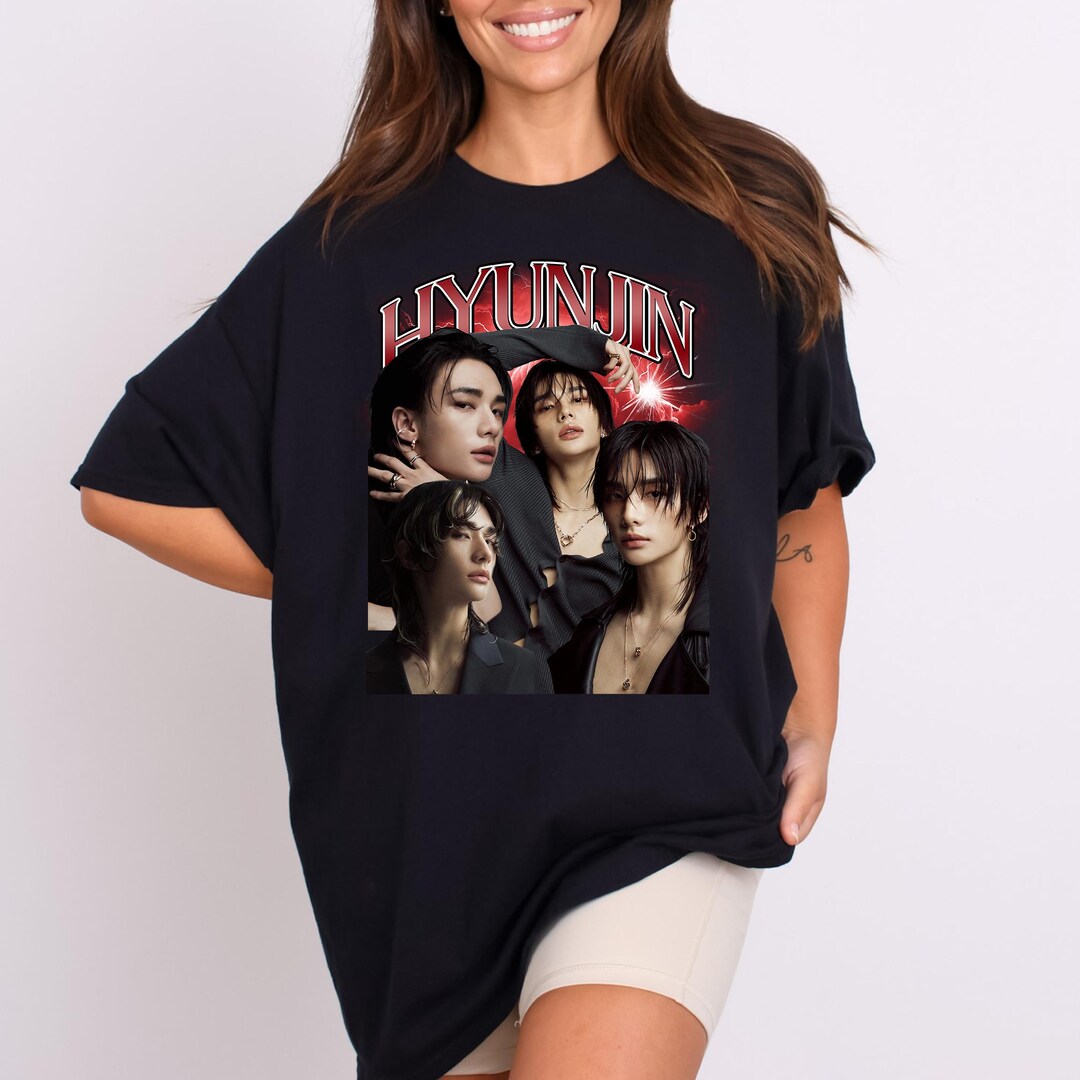 Hyunjin Stray Kids Shirt, Stray Kids Shirt, SKZ Merch, Stray Kids Gifts ...