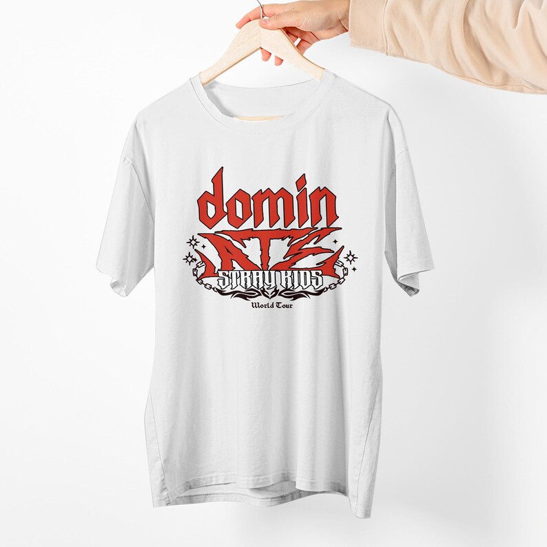 Stray Kids Dominate World Tour T-shirt, Stray Kids Shirt, Skz Merch, in ...