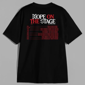 J-hope on the Stage World Tour Shirt, Jhope Shirt, Bangtan Hobi Tour ...