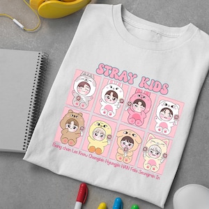 Cute Stray Kids Shirt, Stray Kids Album Shirt, SKZ Merch, Stray Kids ...