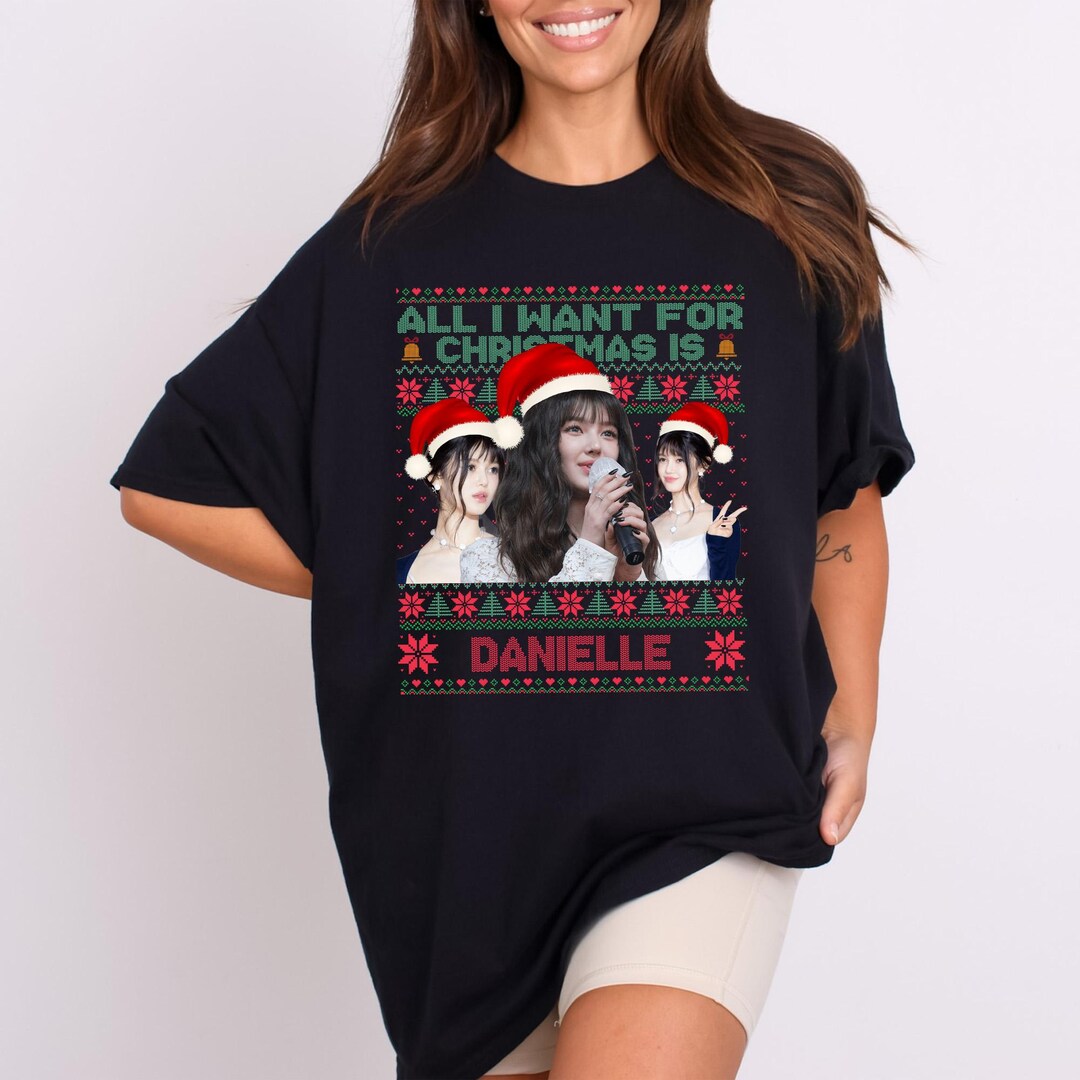 Danielle Newjeans Christmas Shirt, Newjeans Shirt, Newjeans Merch ...