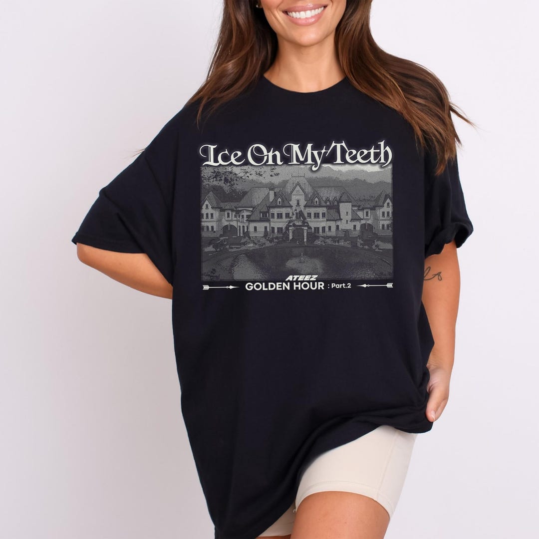 Ateez Shirt, Ateez Merch, Ateez Ice on My Teeth Shirt, Ateez World Tour ...