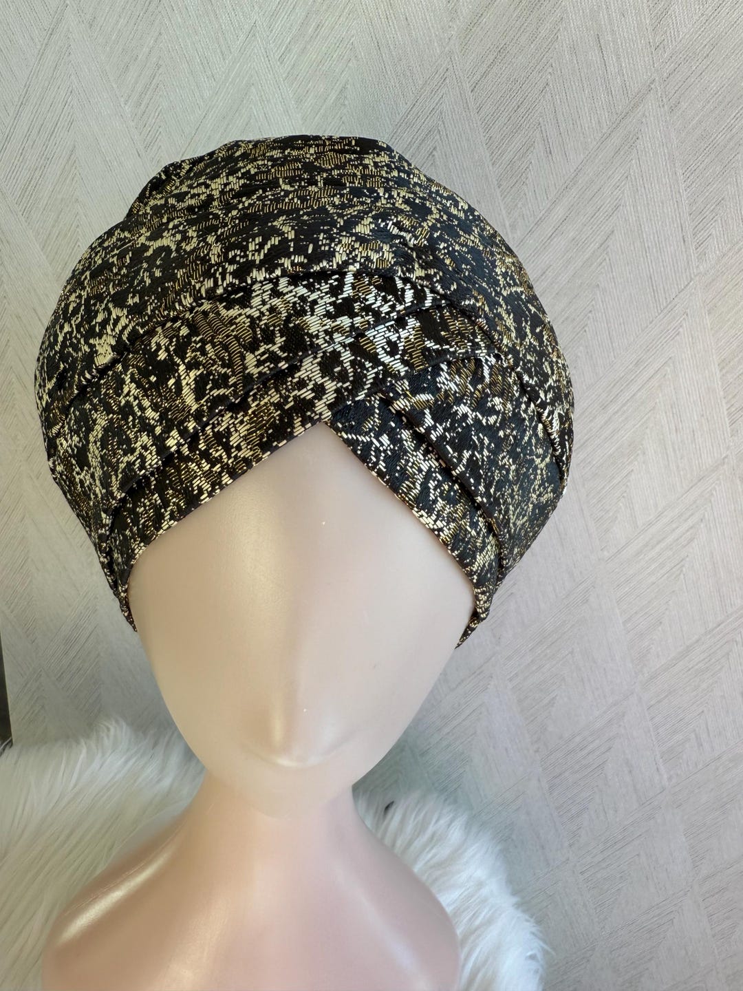 Brocade Turban/ Cap/ Gele/ Autogele / Head Wrap / Cap / African Fashion ...