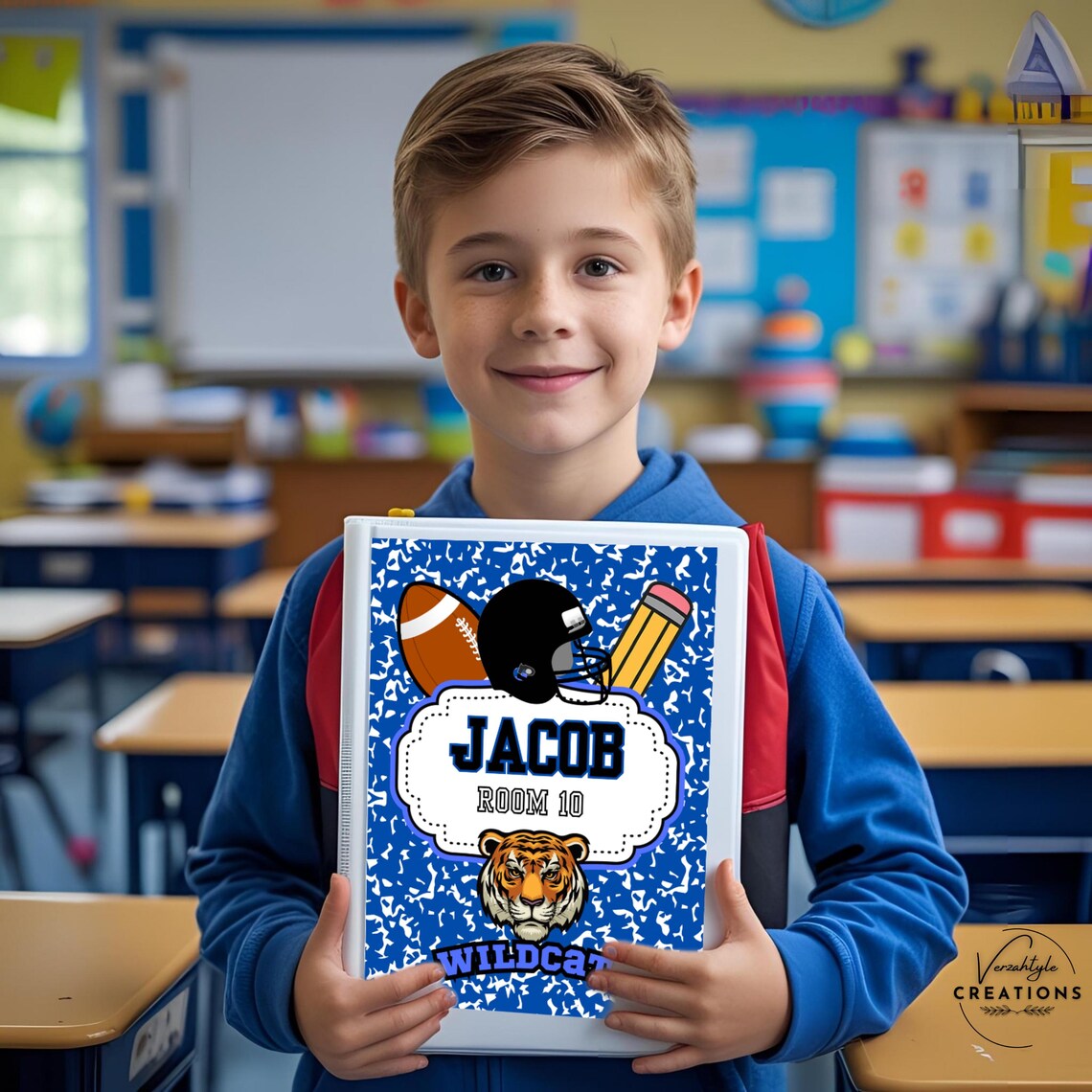 Editable Composition Notebook Binder Covers & Spines: Back to School ...